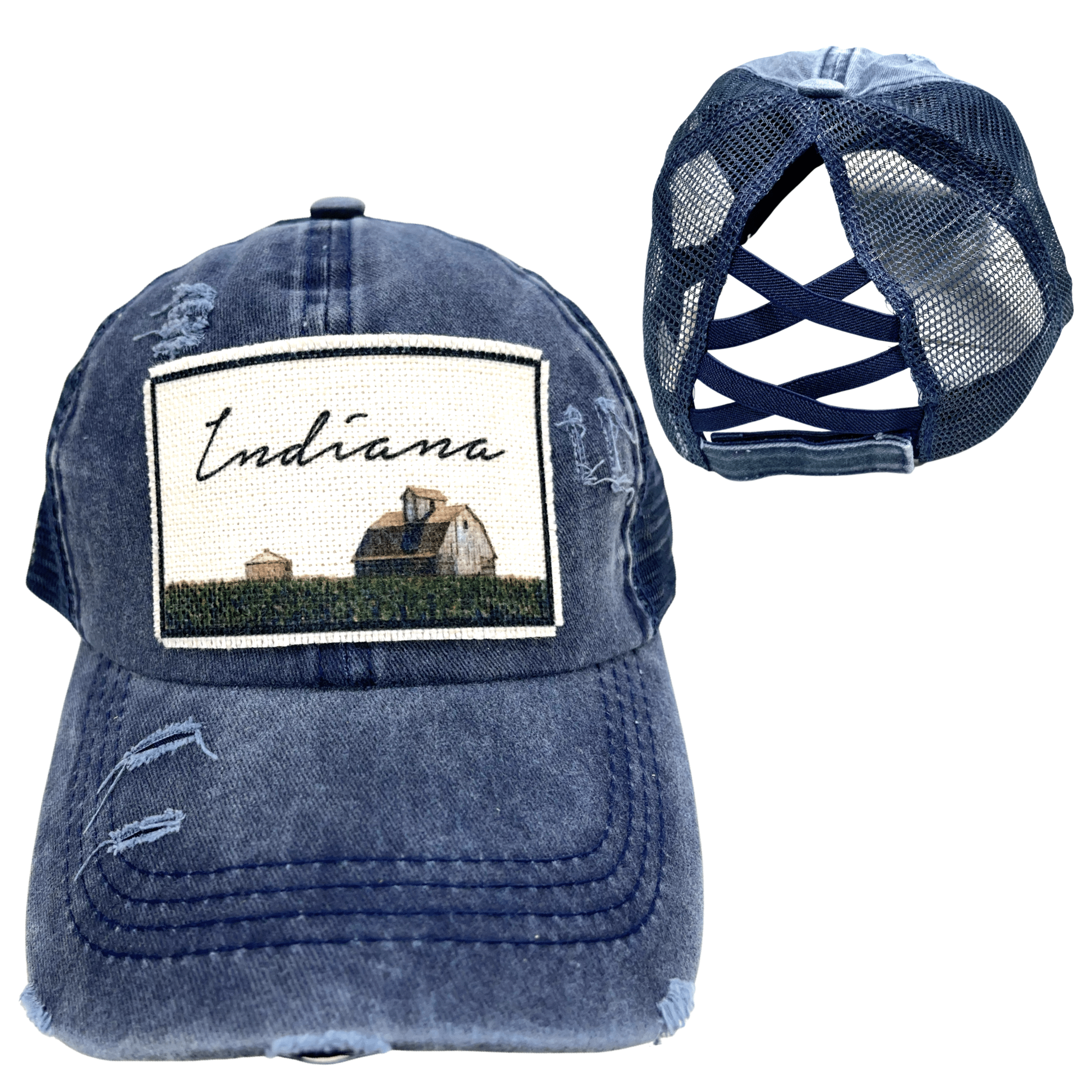 “Indiana” Barn Ponytail Cap (CLEARANCE) – Wander Together Outfitters