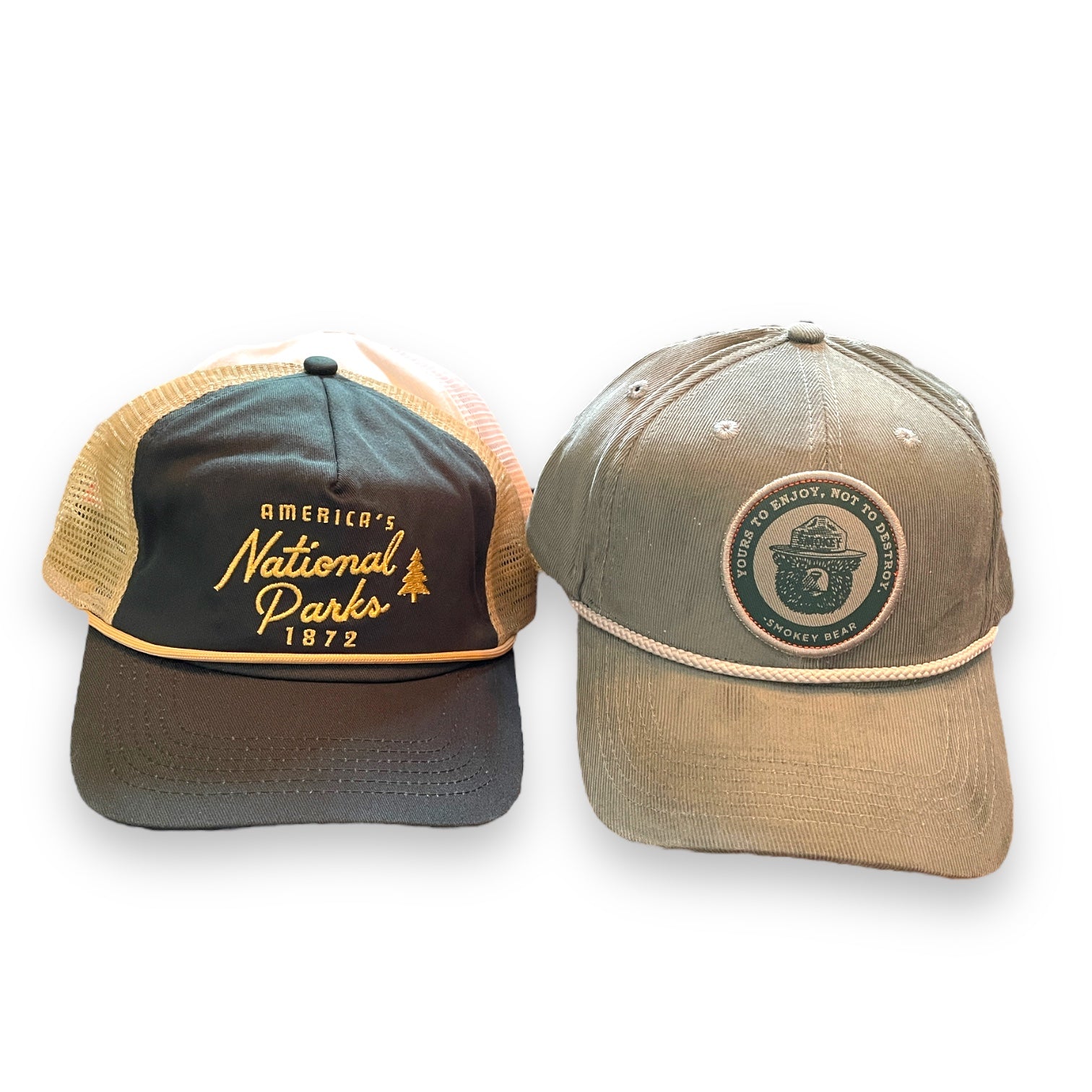 "Yours to Enjoy" Unisex Smokey Bear Cap – Wander Together Outfitters
