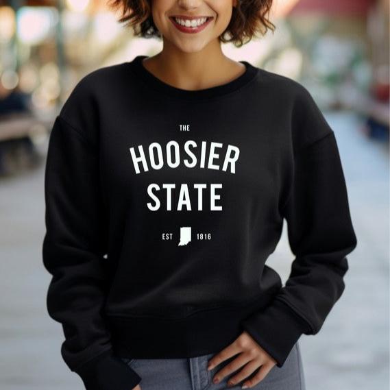 "The Hoosier State" Indiana Cozy Sweatshirt – Wander Together Outfitters